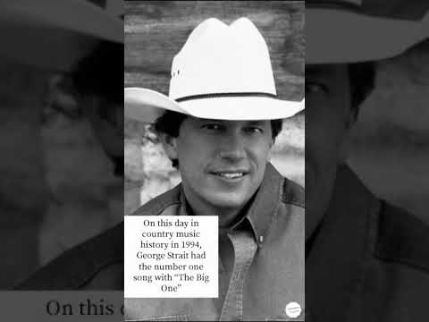 On this day in country music history in 1994 George Strait was number one #countrymusic #90scountry