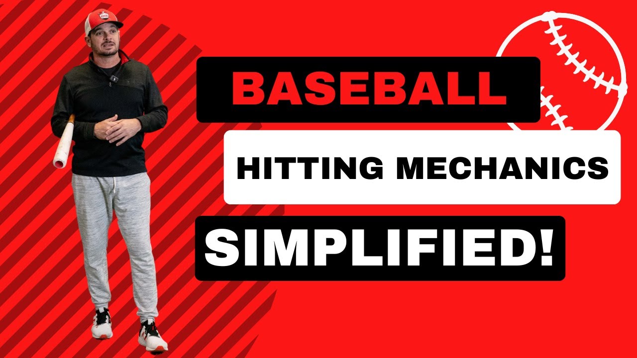 Baseball Hitting Mechanics Simplified 💢 For Youth Players, Parents, and Coaches!