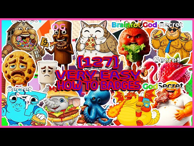Roblox - Update - How to get All 127 Brainrots in Find The Fat ...