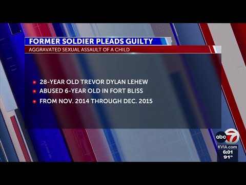 The crimes of ex-Fort Bliss soldiers Trevor Dylan Lehew, Steven George ...