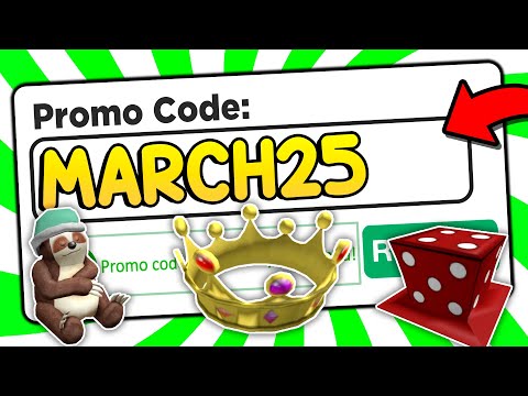 *8 NEW CODES* ALL MARCH 2025 Roblox Promo Codes For ROBUX and FREE Items 2025