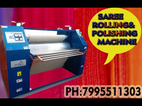 Saree Rolling Machine - Gas Saree Rolling Machine Manufacturer from ...