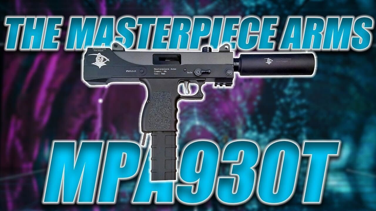 Masterpiece Arms MPA30T 9mm 4.5" Pistol w/ Barrel Extension