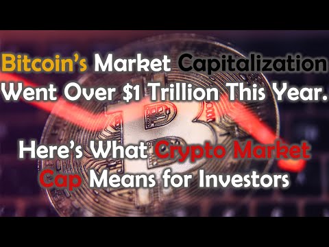 Bitcoin’s Market Cap Went Over $1 Trillion This Year | What Crypto Market Cap Means for Investors