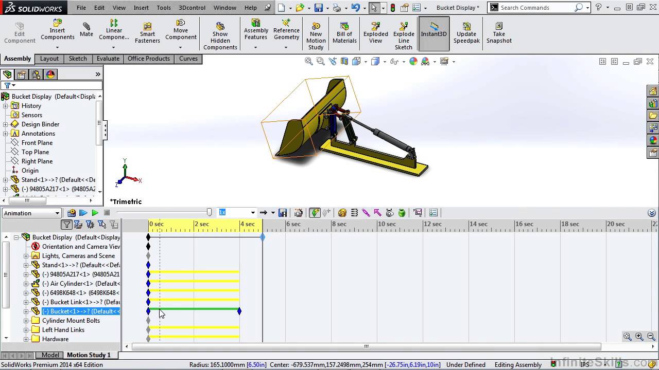 SolidWorks - Animation Tutorial | Timeline And Keypoints