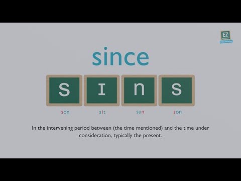 How to pronounce since ?