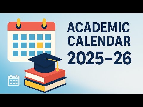 Academic Calendar 2025-26