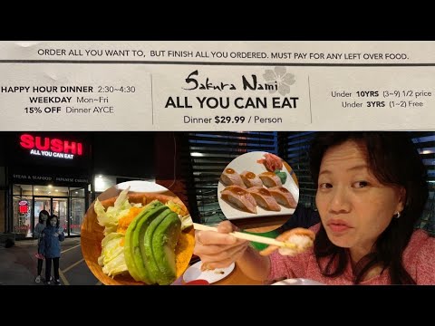 Sakura Nami Japanese Restaurant - All You Can Eat๐Chicago, IL ๐บ๐ธ