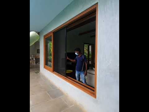 Big French Windows | Rolling Mosquito Mesh | French Window | Sliding Door | #shorts #french #window