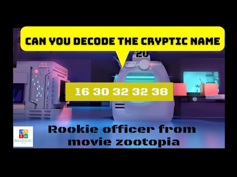 Cryptogram puzzles | Decode your favorite movie character names | Improve critical thinking skills