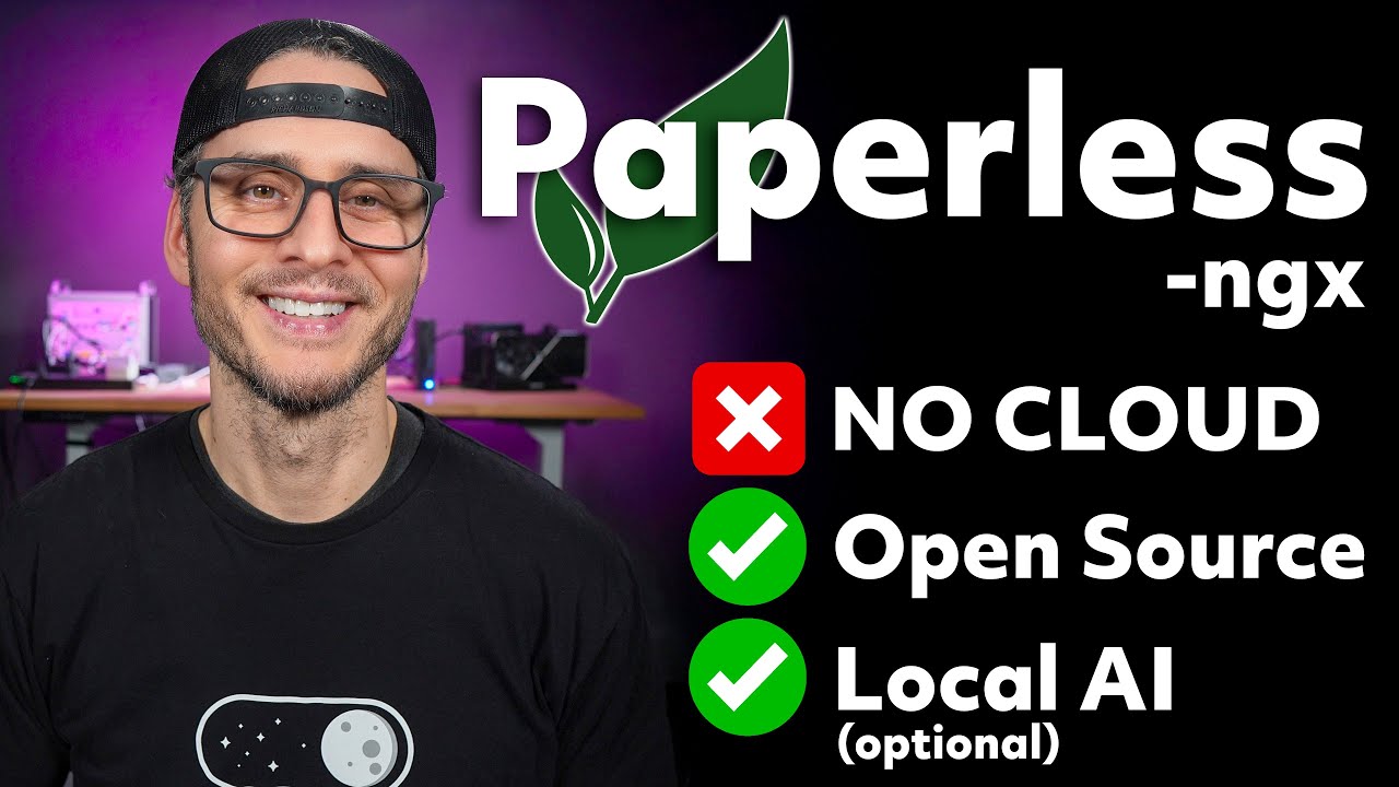 Paperless-ngx + Local AI (Optional): Better OCR, Self-Hosted, No Cloud