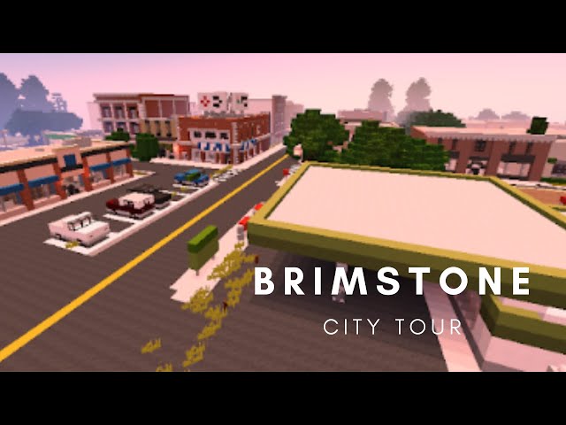BRIMSTONE | A Rural American Town Minecraft Map