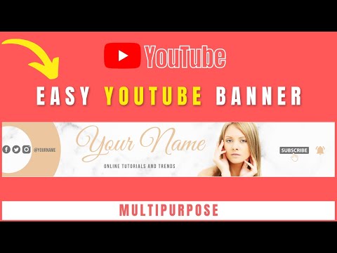 How To Make YouTube Channel Art That Fits All Devices - Canva