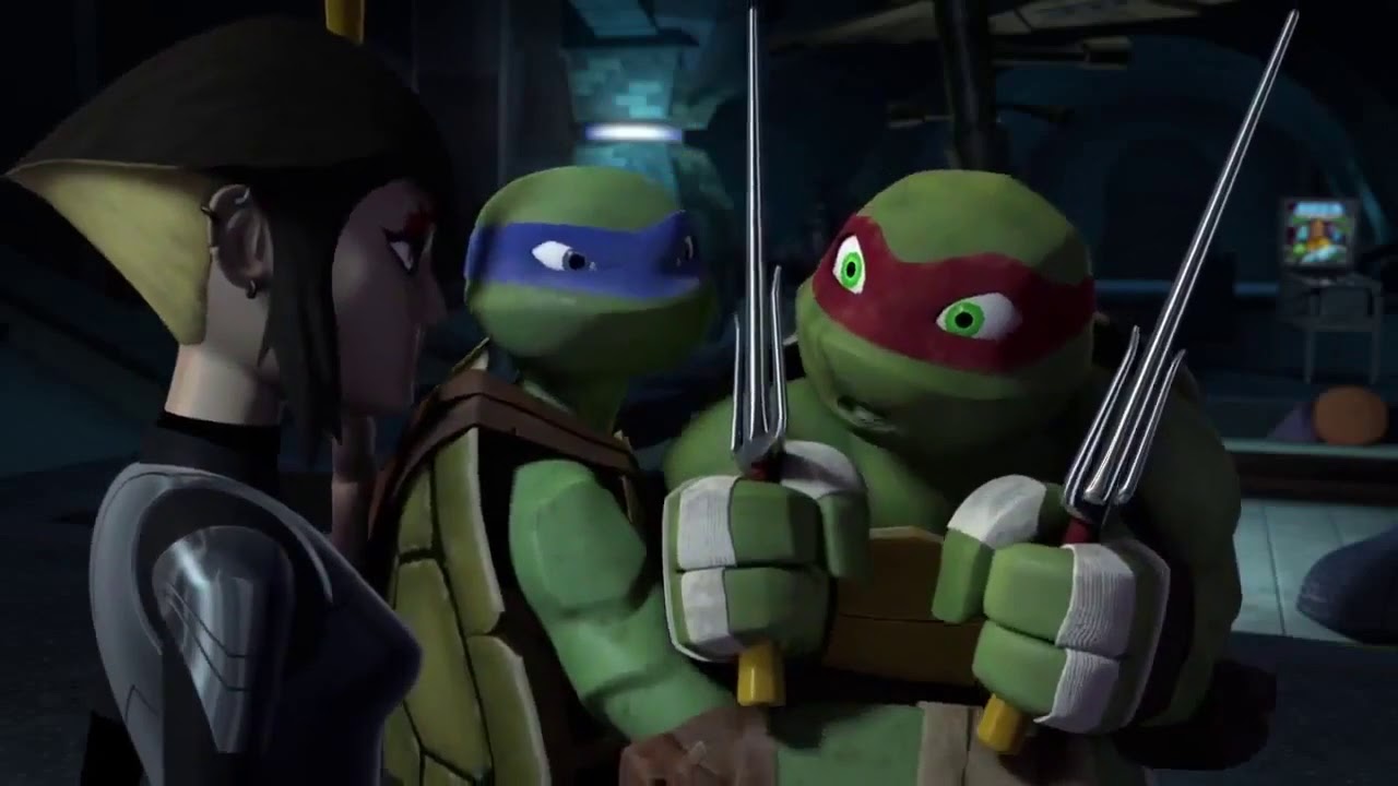 TMNT 2012 Karai Finds Out