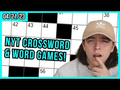 🔴 [4/21] NYT CROSSWORD, WORDLE & WORD GAMES! FRIDAY APRIL 21ST