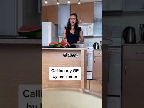 Calling My GF By Her Name #shorts