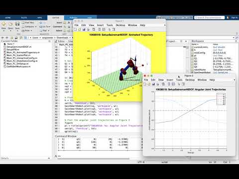 SainSmartRobot6DOF 🤖 Square Trajectory MATLAB
