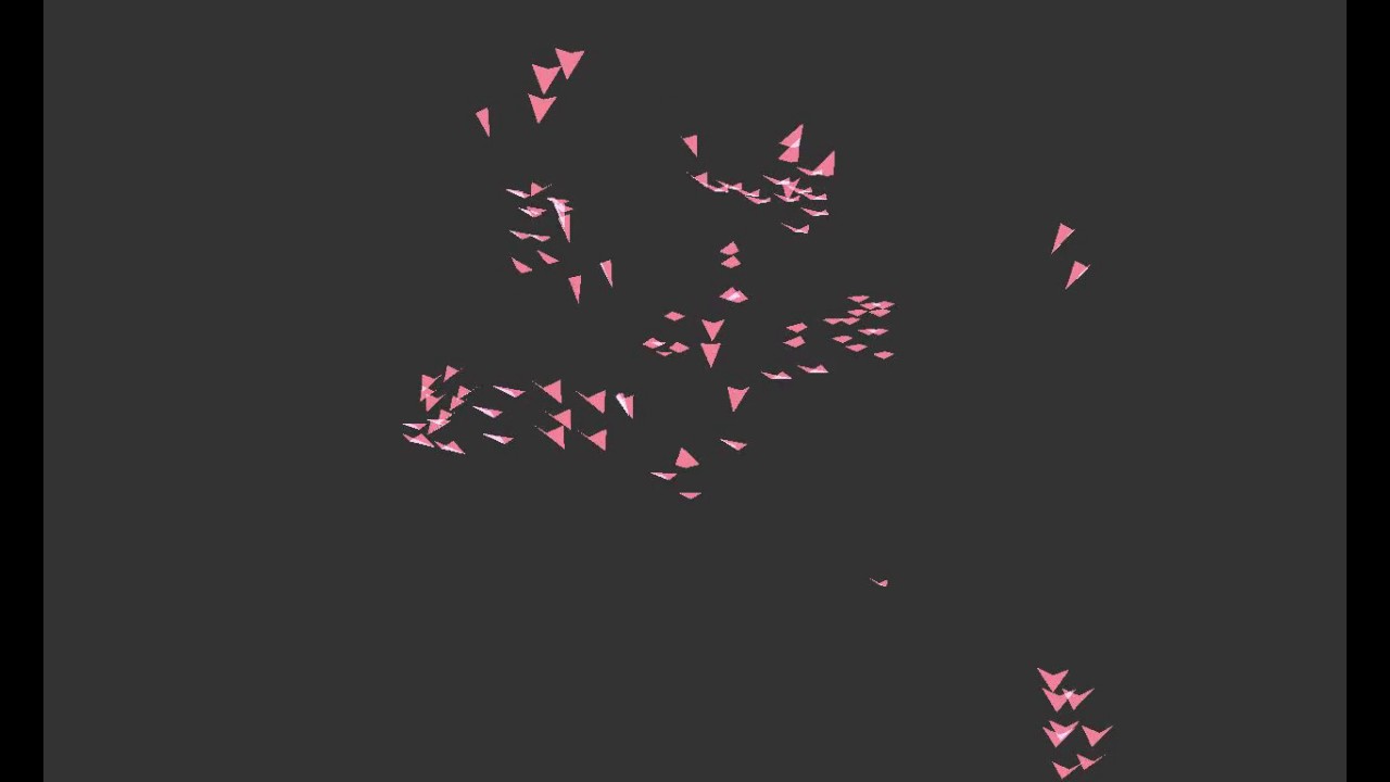 Boids 3d with python