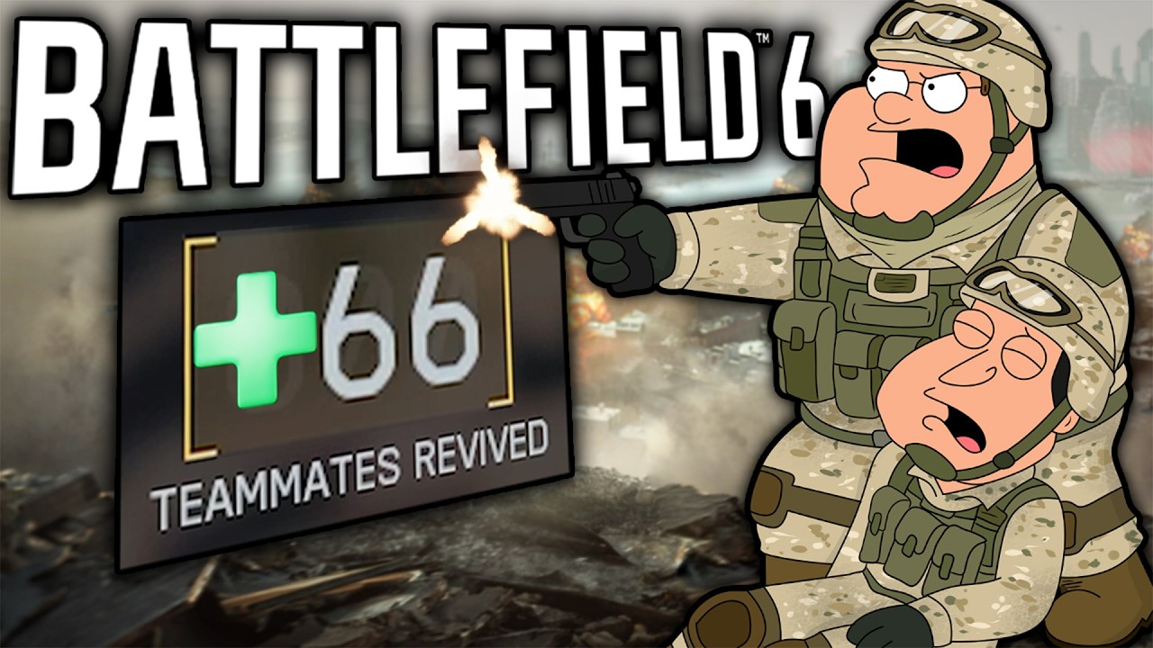 Battlefield 6 Medic as the Devs intended