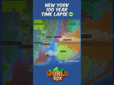 WorldBox Timelapse Teaser - Fantasy War in New York City ???? #timelapse #worldbox