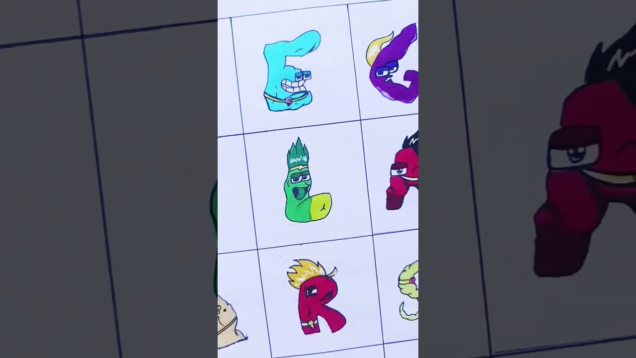 alphabet lore p1 |NMD Art