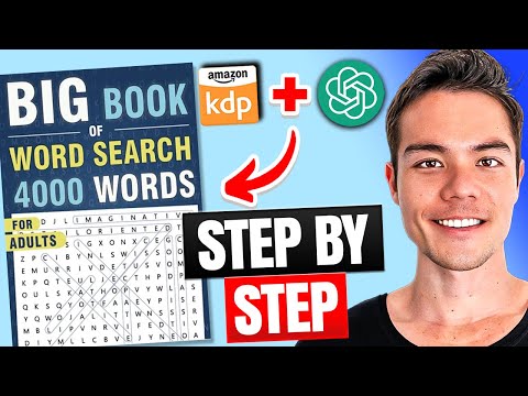 How to Make Money Selling Word Search Books on Amazon KDP (Step-By-Step)