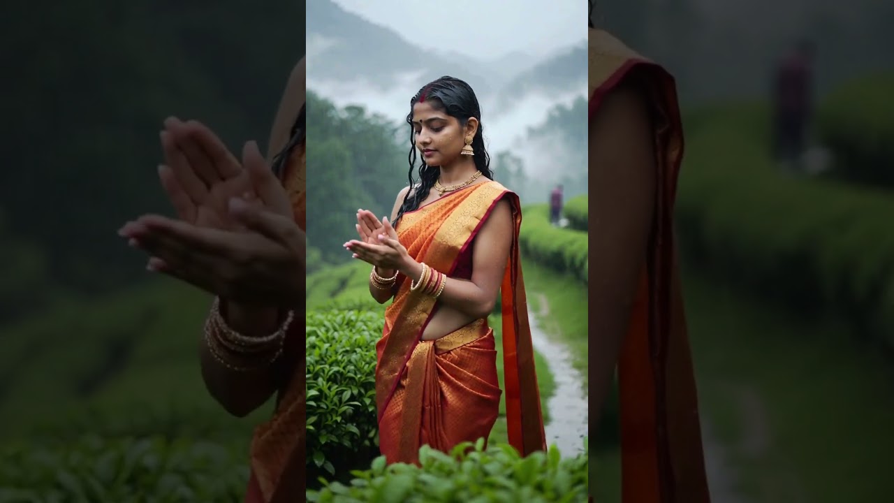 Goddess in the Rain – Mesmerizing AI ASMR Beauty 🌧️✨ #AIASMR #BeautifulWomen #RainSounds #Calm#Sleep