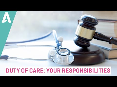 Duty of Care: Your Responsibilities - Sample