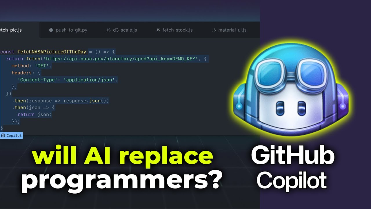 GitHub Copilot - Will AI replace programmers? Should you learn software engineering in 2022?