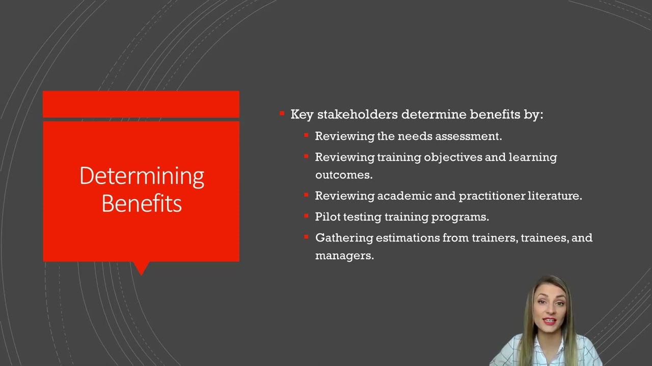 Training & Development - Lecture 7 - Return on Investment (ROI)