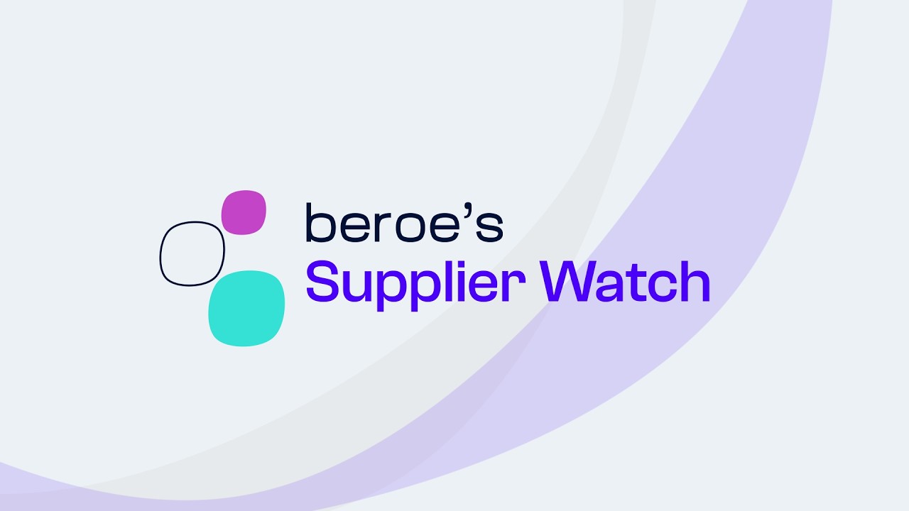 Beroe’s Supplier Watch: AI Supplier Discovery & Risk Monitoring