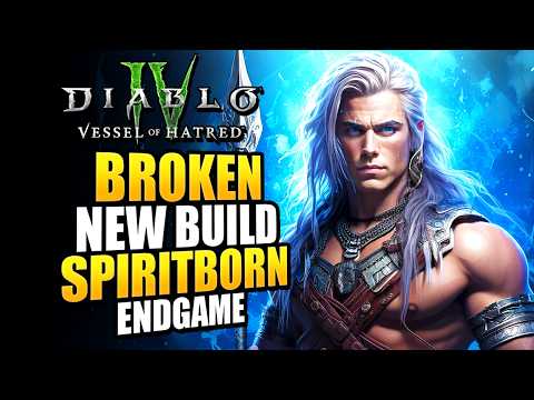 Diablo 4 Best Spiritborn Endgame Build for Season 8 - EASY T4 No Mythics