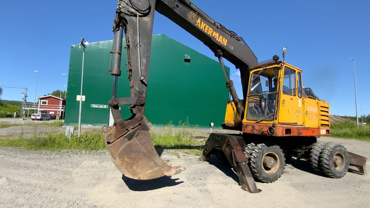 Grävmaskin Åkerman H7M, Hällefors, Klaravik auktioner