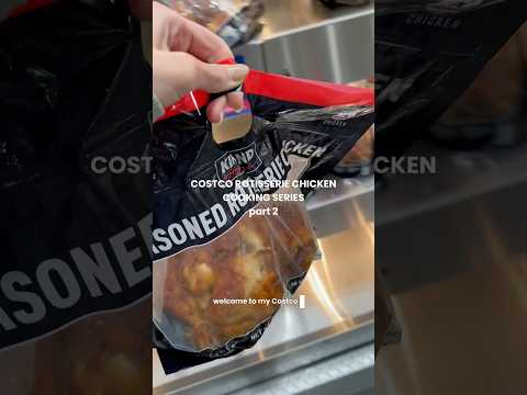 Costco rotisserie chicken cooking series part 2: homemade chicken broth #homecooking #costco