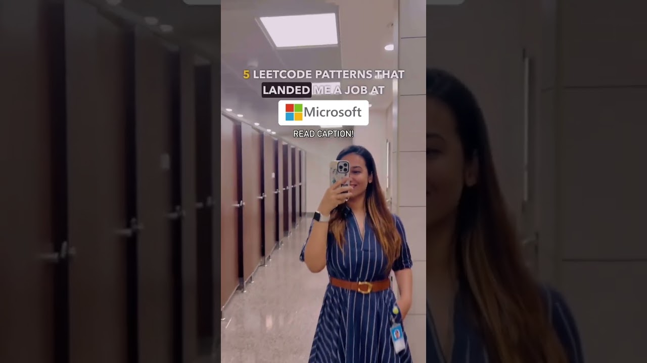 5 leetcode patterns that landed me a job at Microsoft