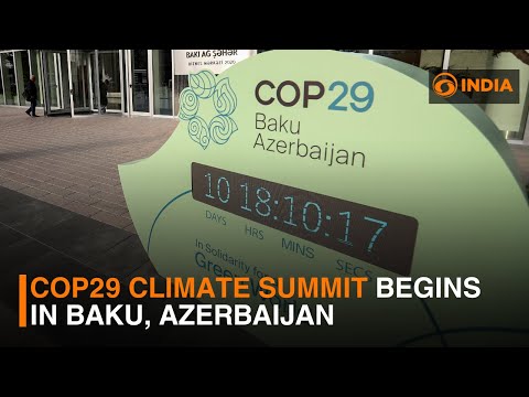 Major COP29 climate talks begin in Baku, Azerbaijan | DD India