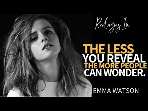 EVERY GIRL SHOULD KNOW THIS 😎 || EMMA WATSON QUOTES🔥|| POWERFUL MOTIVATIONAL QUOTES ❤|| INSPIRATION