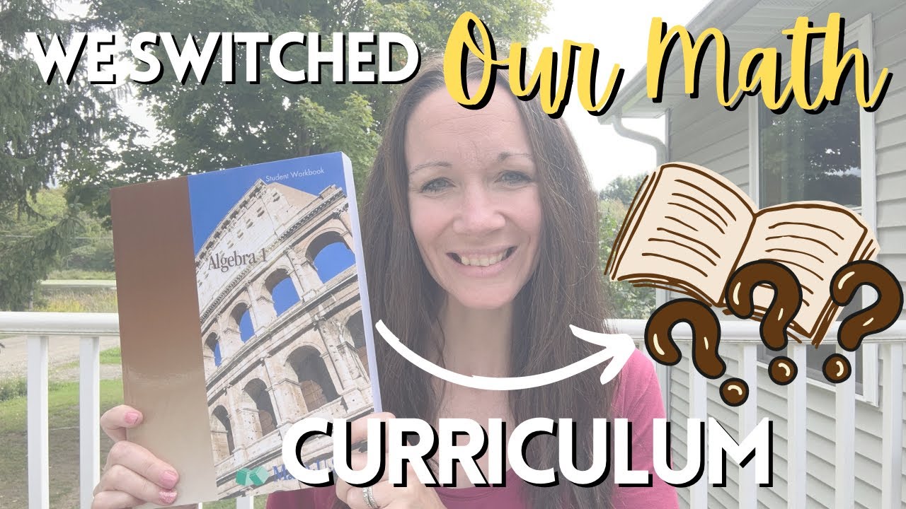 SWITCHED OUR MATH CURRICULUM // WHY WE MADE CHANGES // HOMESCHOOL 2023-2024