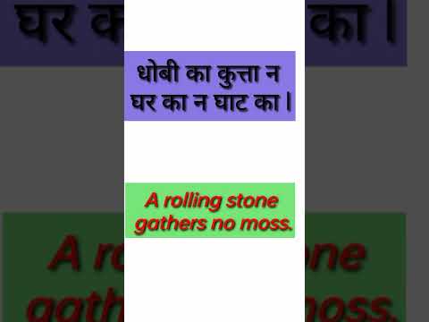 Dhobi ka kutta na Ghar Ka Na Ghat Ka