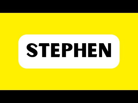 How to Pronounce Stephen (Correctly)