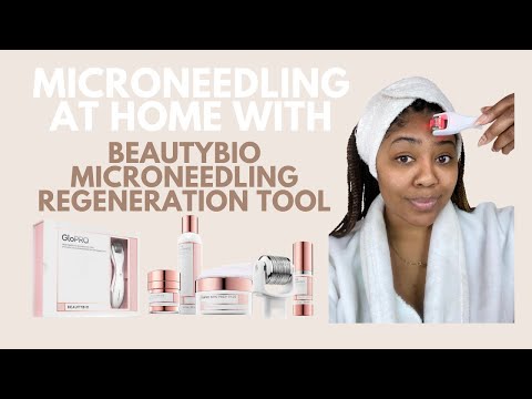 BeautyBio GloPRO Microneedling Regeneration Tool: Demo and Review