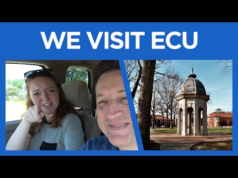 Hope and Woody Visit ECU #72 - East Carolina University
