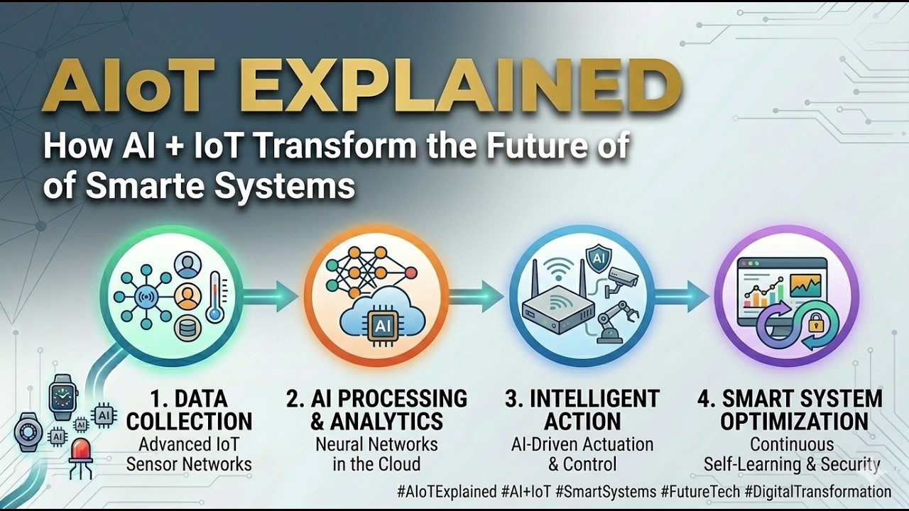 AIoT Explained: How AI + IoT Are Transforming the Future of Smart Systems
