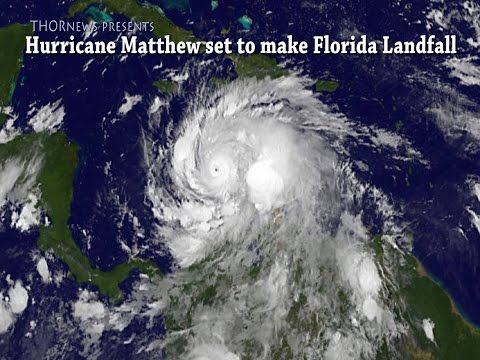 Cat 4 or 5 Hurricane Matthew - Florida braces for a potentially catastrophic strike