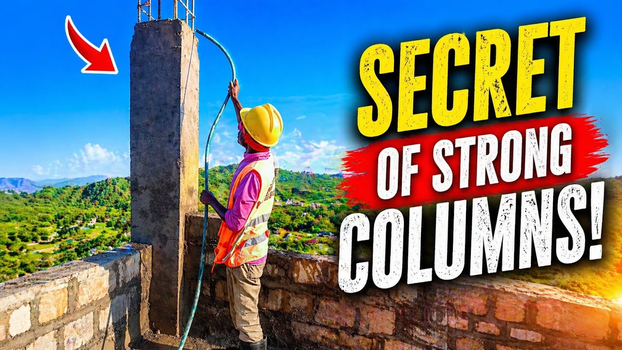 STOP! Your Columns Will FAIL Without This… (Curing Secrets Builders Hide!) 😳