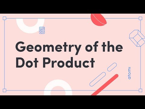 Y11-12 Mathematics: Geometry of the Dot Product
