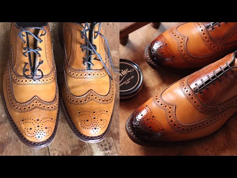 TEACHING AN OLD SHOE NEW TRICKS-BURNISH & PATINA TUTORIAL FOR ALLEN EDMONDS