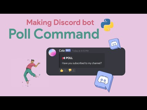 How to make poll commands for Discord Bot using Discord py