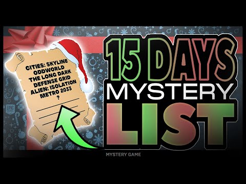 Epic Game Store 15 Days of Free Games LIST 2020 | 15 Days of Free Games Epic Games