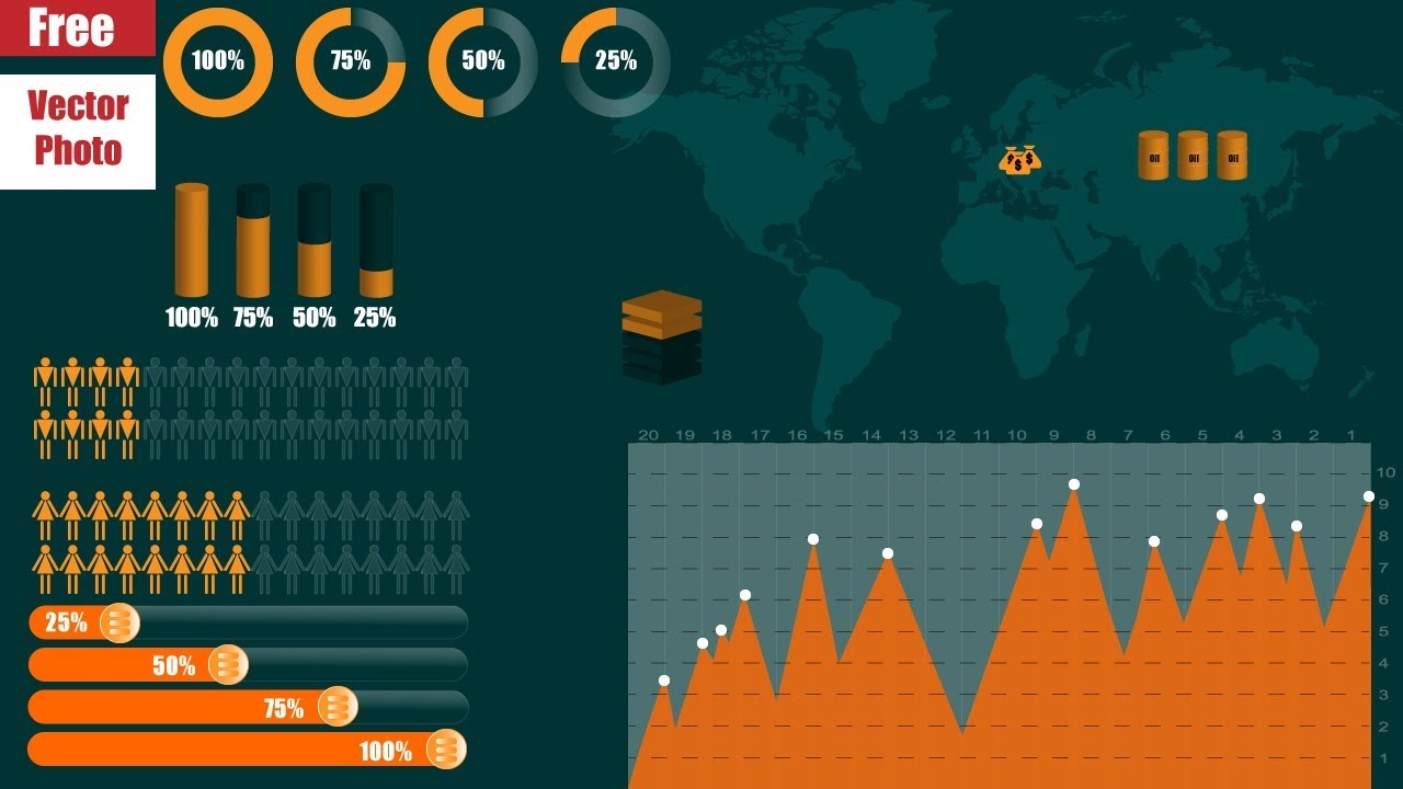 [ Nocopyright Photos ]  infographic vector free to use: PNG,AI, EPS or PSD